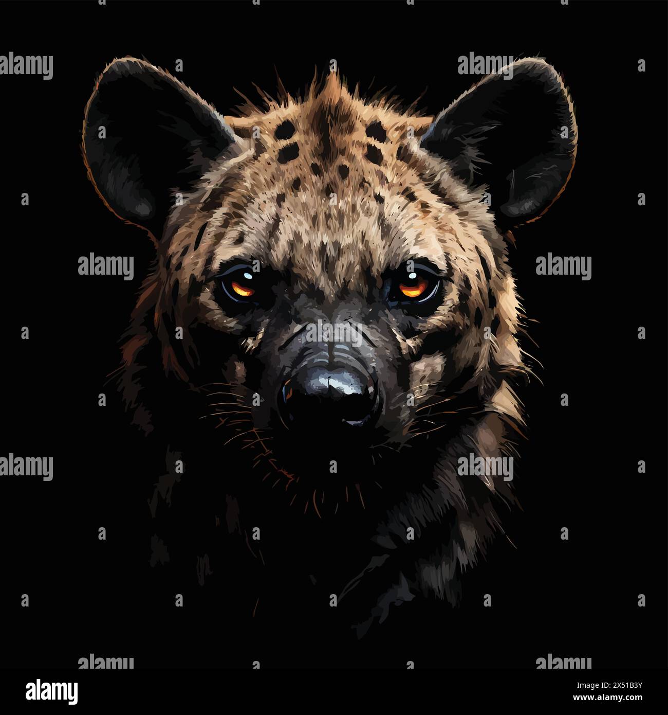 Hyena wild Dog fun, pretty, brown, white, happy, lying down, beautiful ...