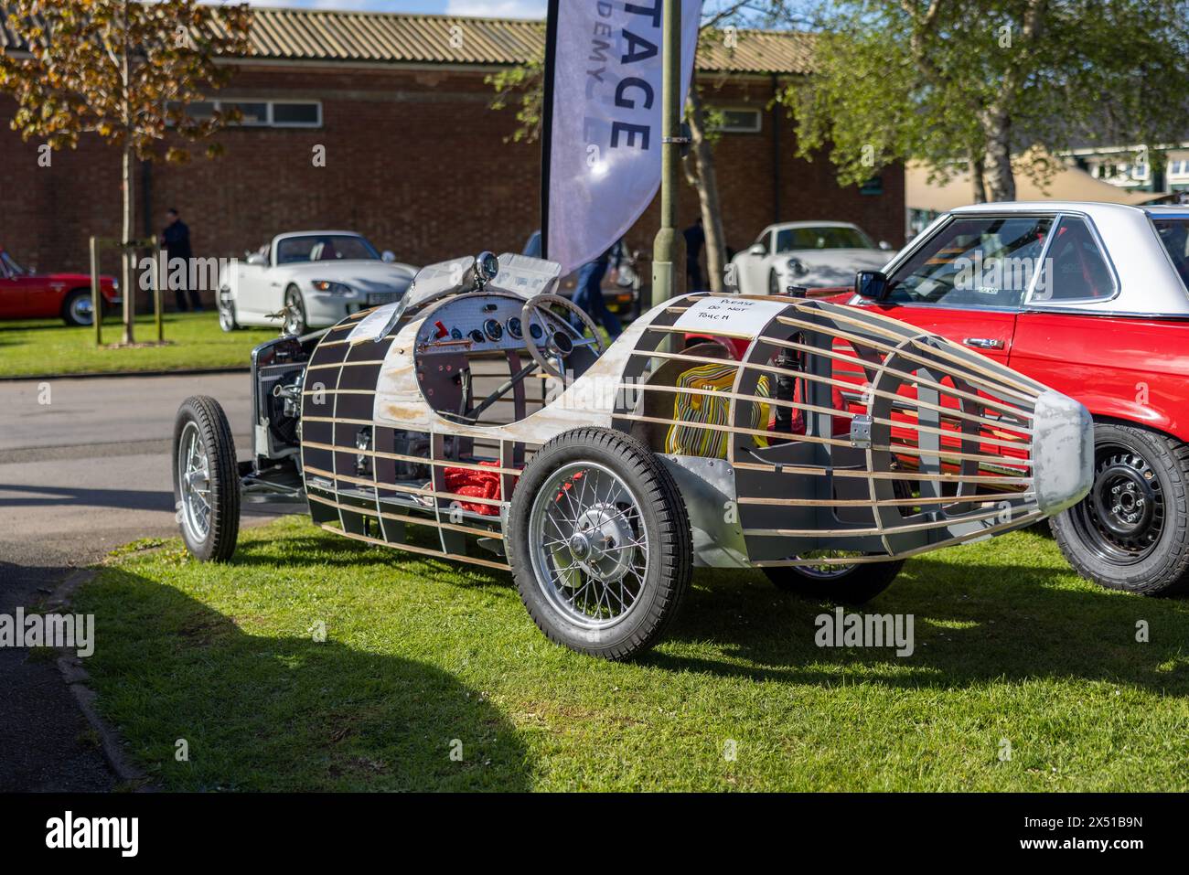 1935 Austin 7 Brooklands super-sport, on display at the April Scramble ...