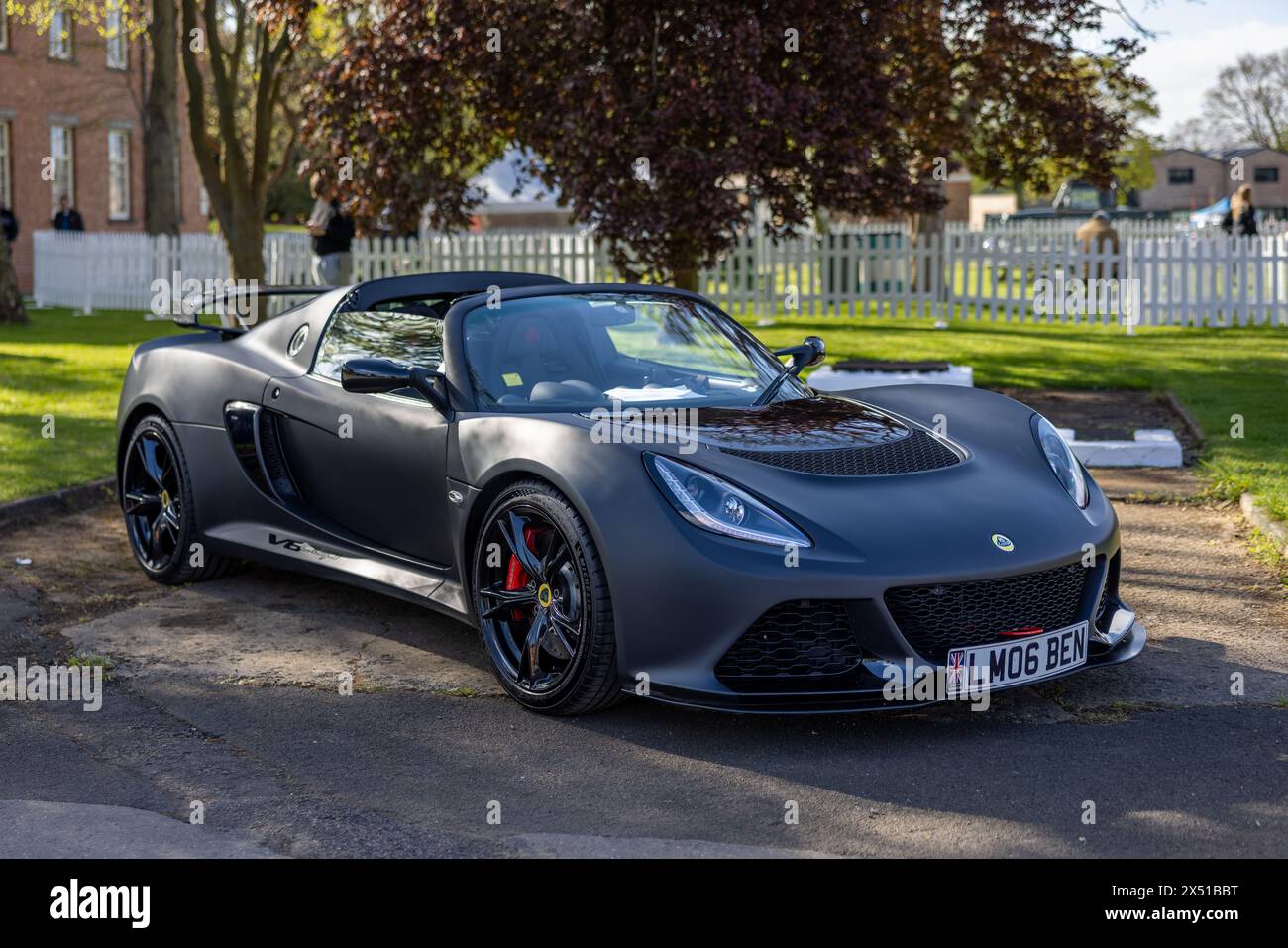 2015 Lotus Exige V6 Roadster, on display at the April Scramble held at ...