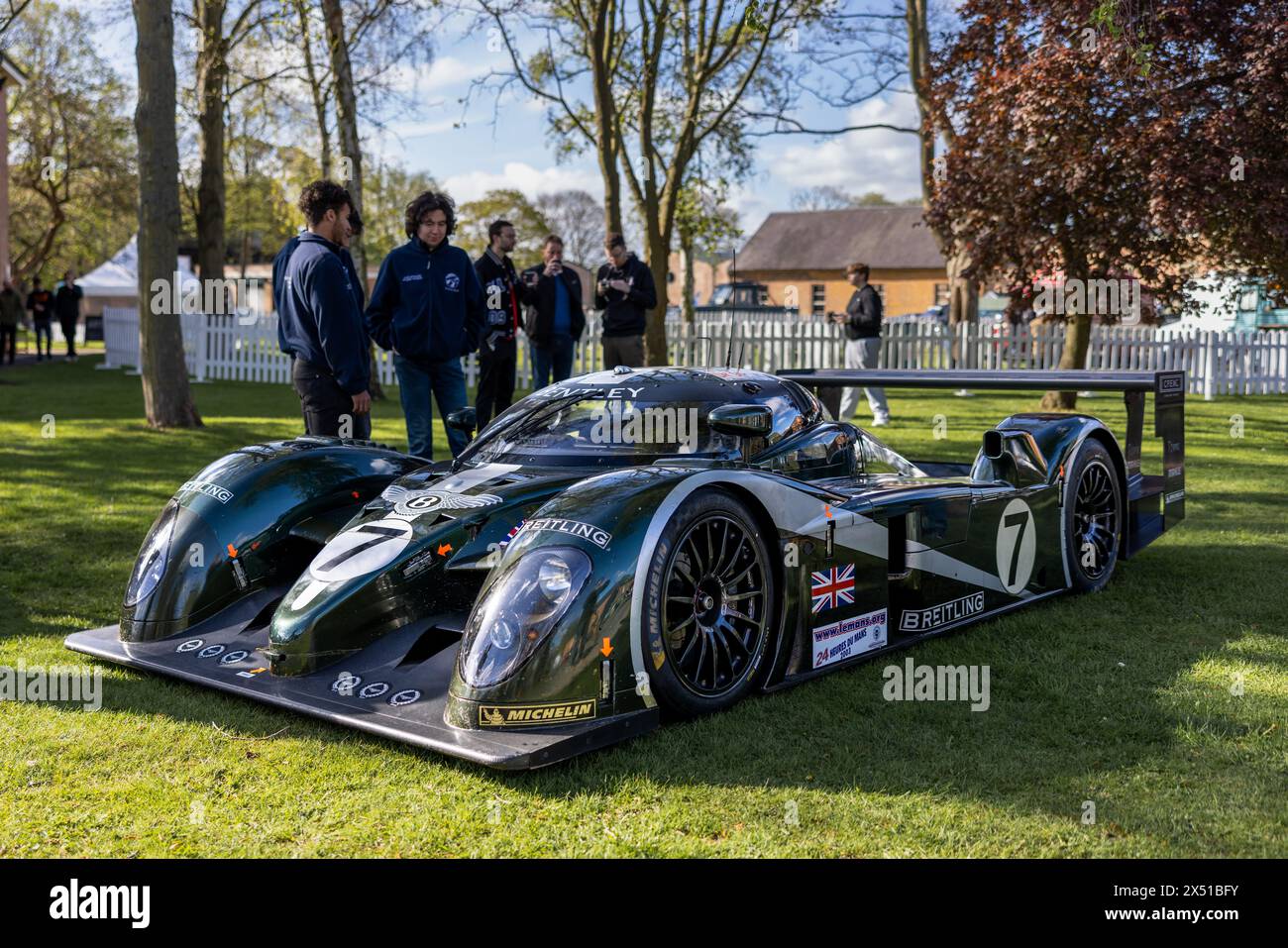 2003 Bentley Speed 8, on display at the April Scramble held at the ...