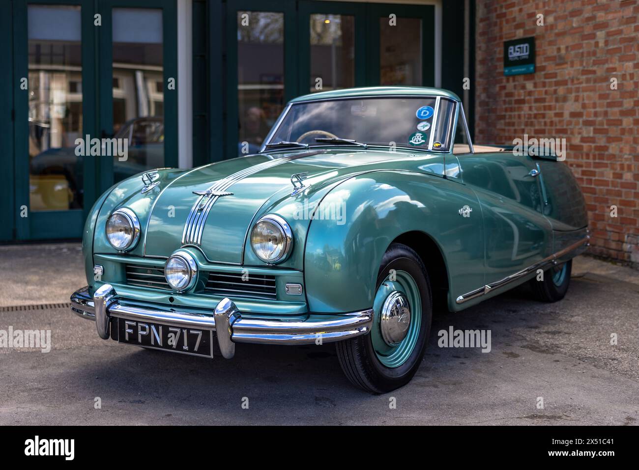 1951 Austin A90 Atlantic, on display at the April Scramble held at the ...
