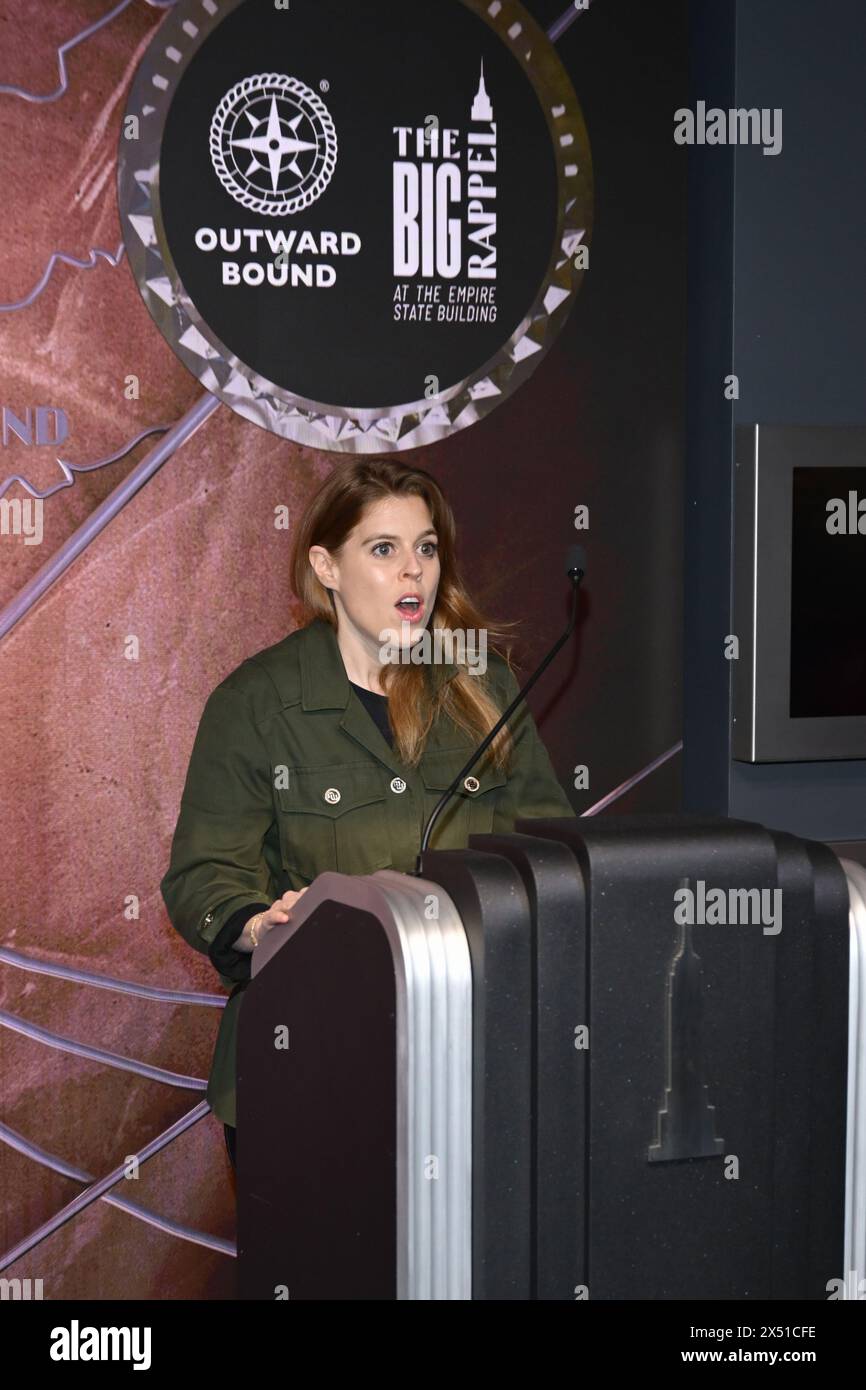 Her Royal Highness Princess Beatrice lights the Empire State Building ...