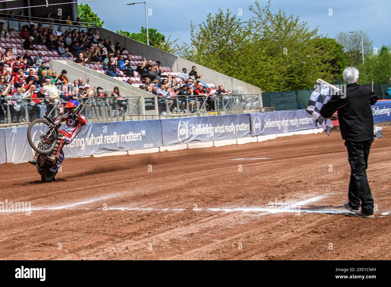National Speedway Stadium, Manchester on Monday 6th May 2024. Belle Vue ...