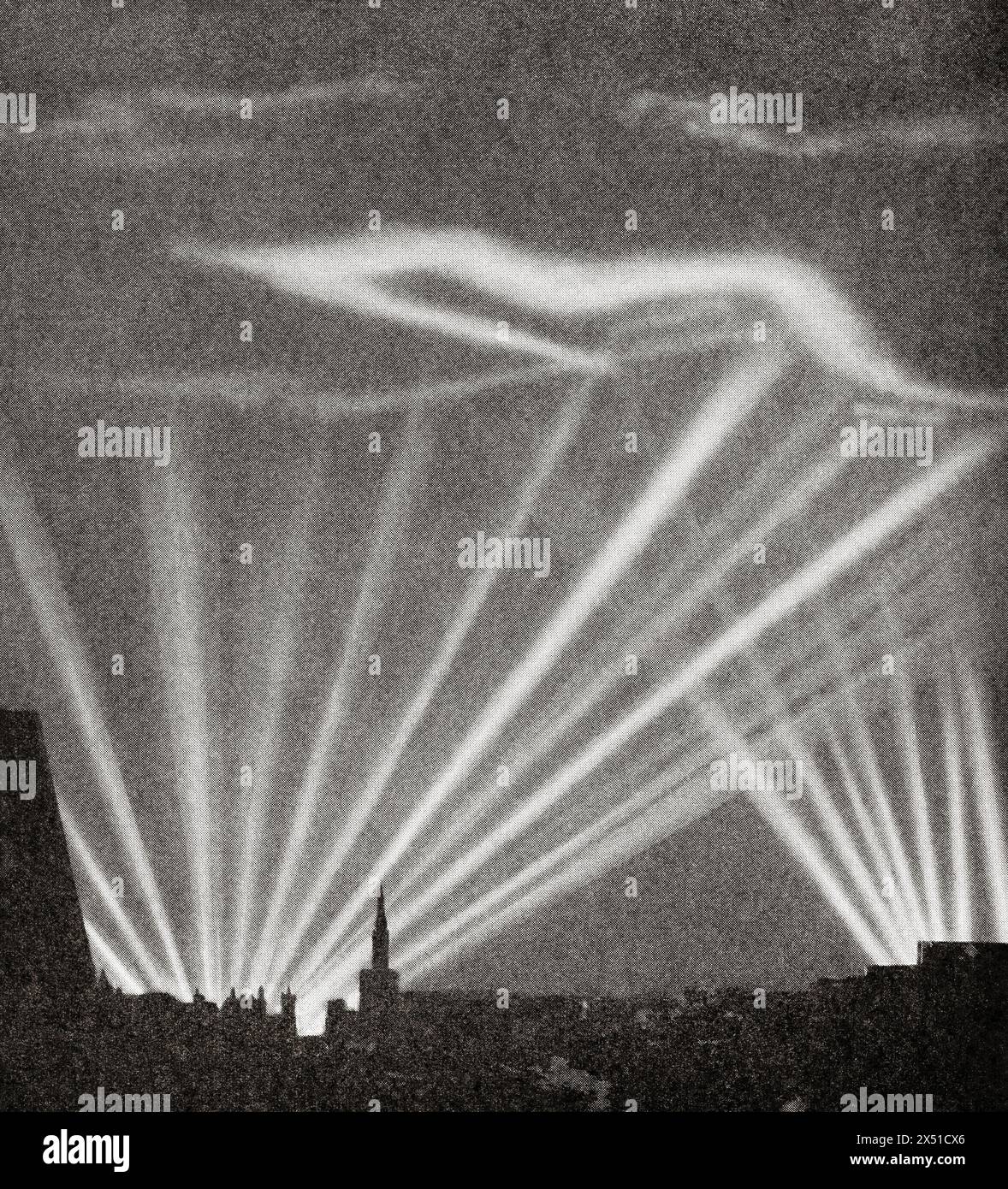 An all night raid on London, 26-27 August 1940. From The War in ...