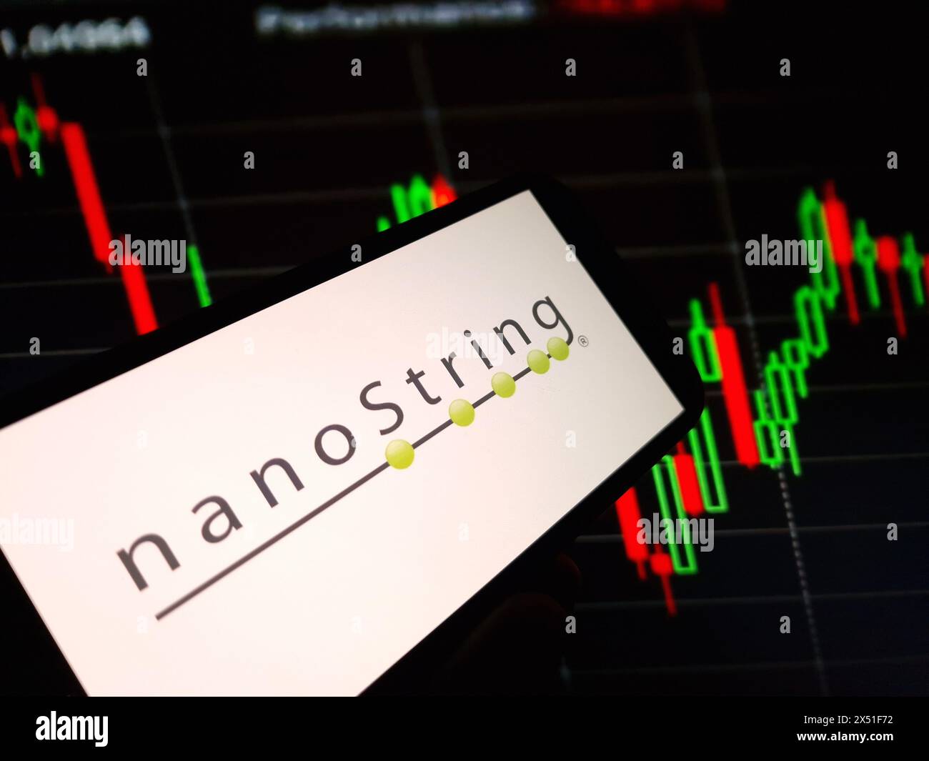 Konskie, Poland - April 29, 2024: NanoString Technologies company logo ...