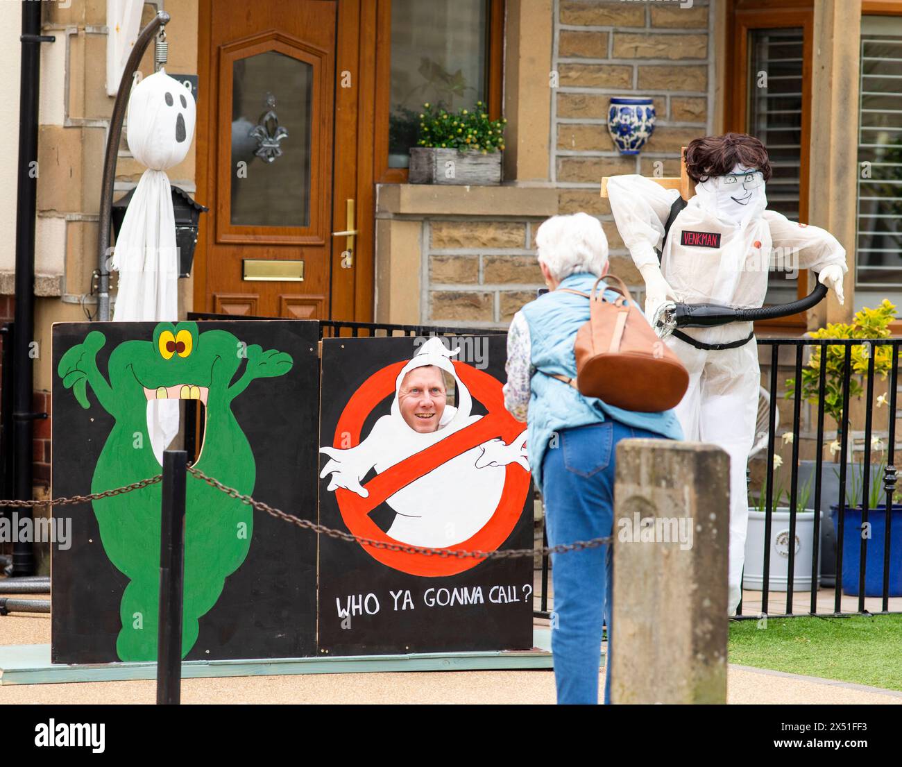 Northowram,West Yorkshire. 6th May2024 The annual Northowram Scarecrow ...
