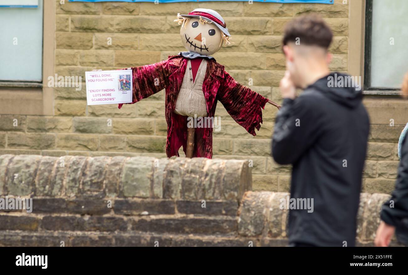 Northowram,West Yorkshire. 6th May2024 The annual Northowram Scarecrow ...