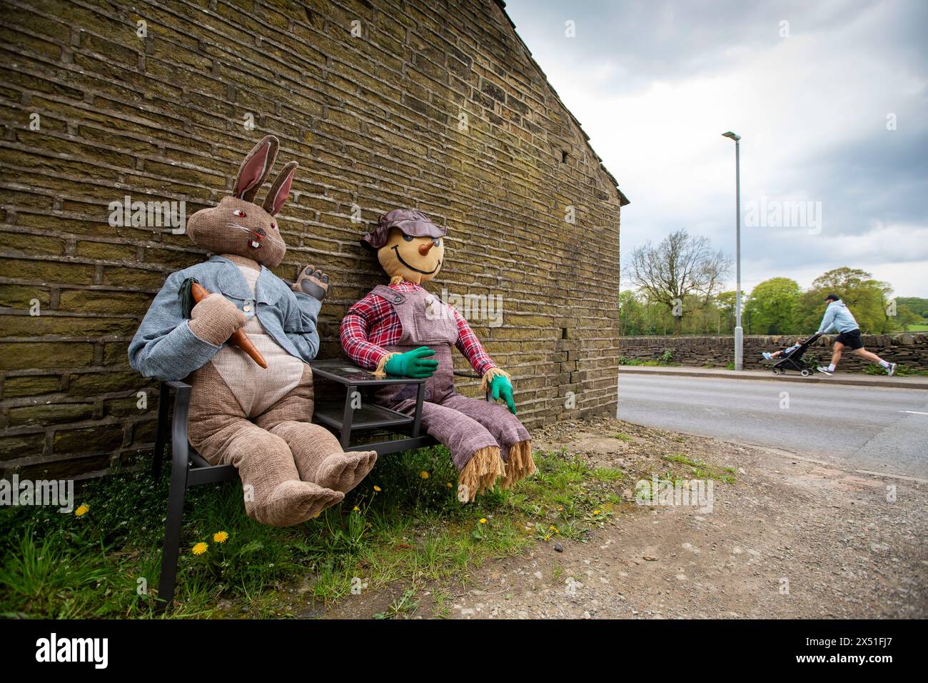 Northowram,West Yorkshire. 6th May2024 The annual Northowram Scarecrow ...
