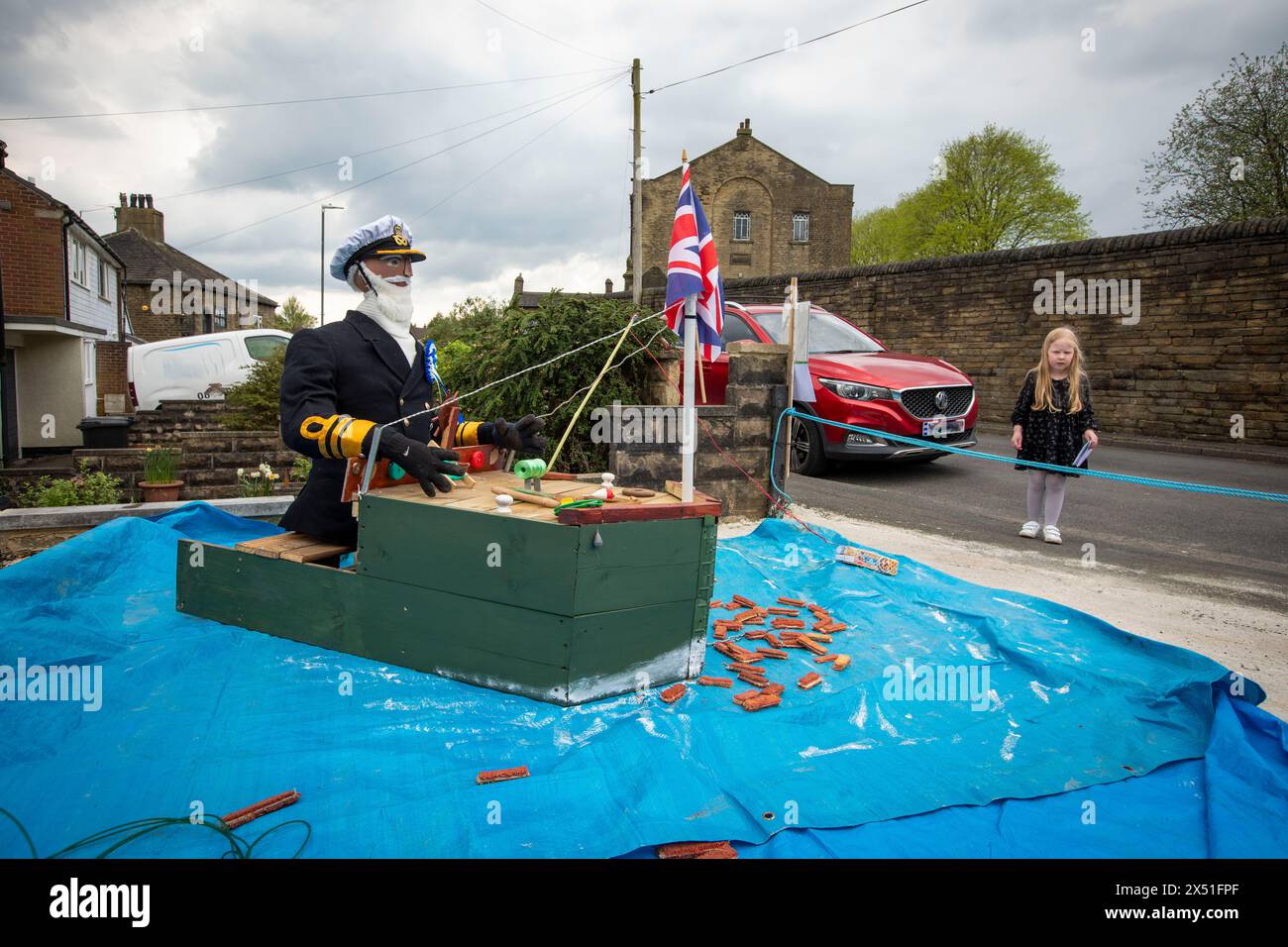Northowram,West Yorkshire. 6th May2024 The annual Northowram Scarecrow ...