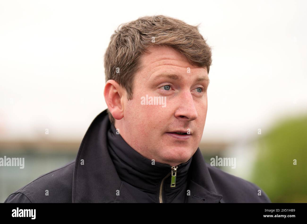 Trainer John Murphy after winning the Coolmore Stud Sottsass Irish EBF ...