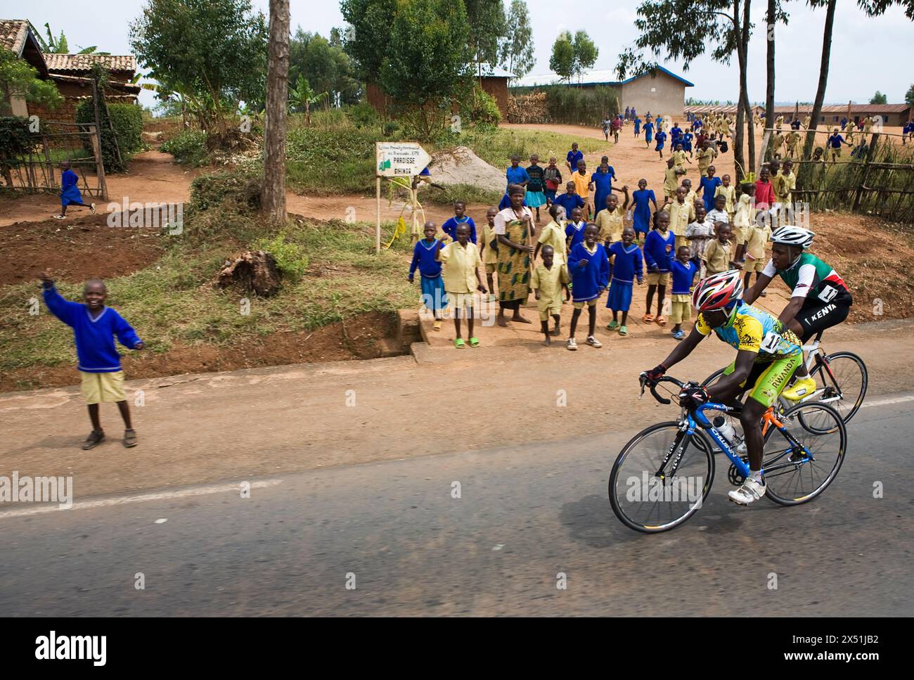 Team Rwanda cycling Stock Photo - Alamy