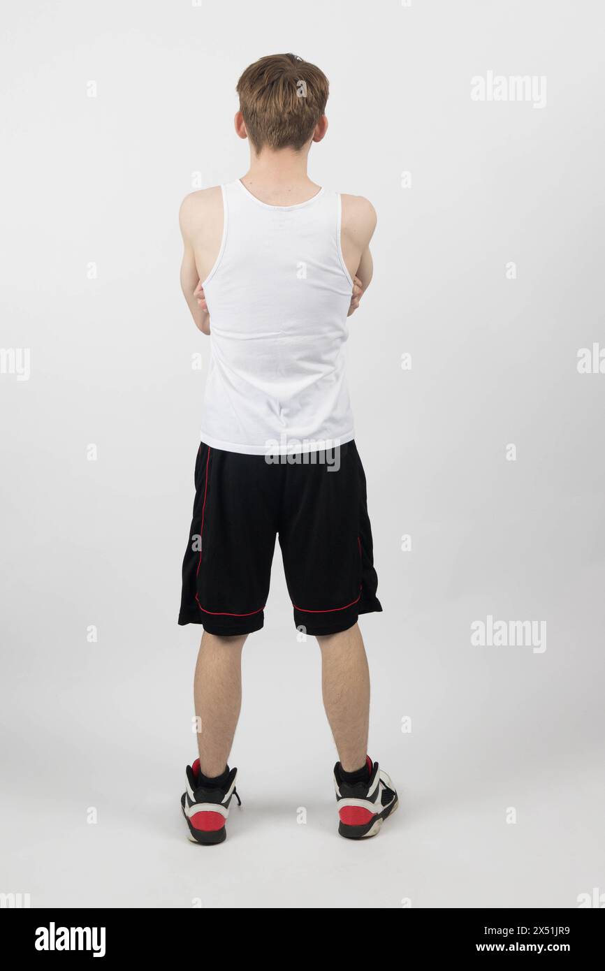 Folded arms behind back hi-res stock photography and images - Alamy