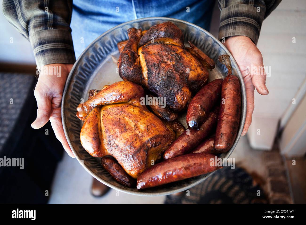 Bbq platter hi-res stock photography and images - Alamy