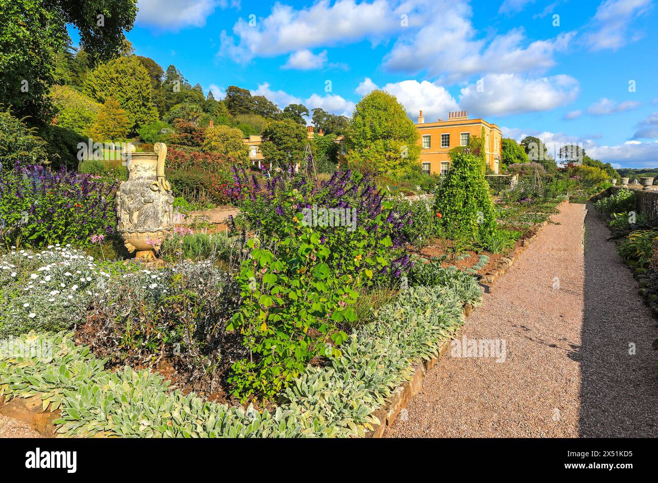 The gardens at Killerton House, an 18th-century house in Broadclyst ...