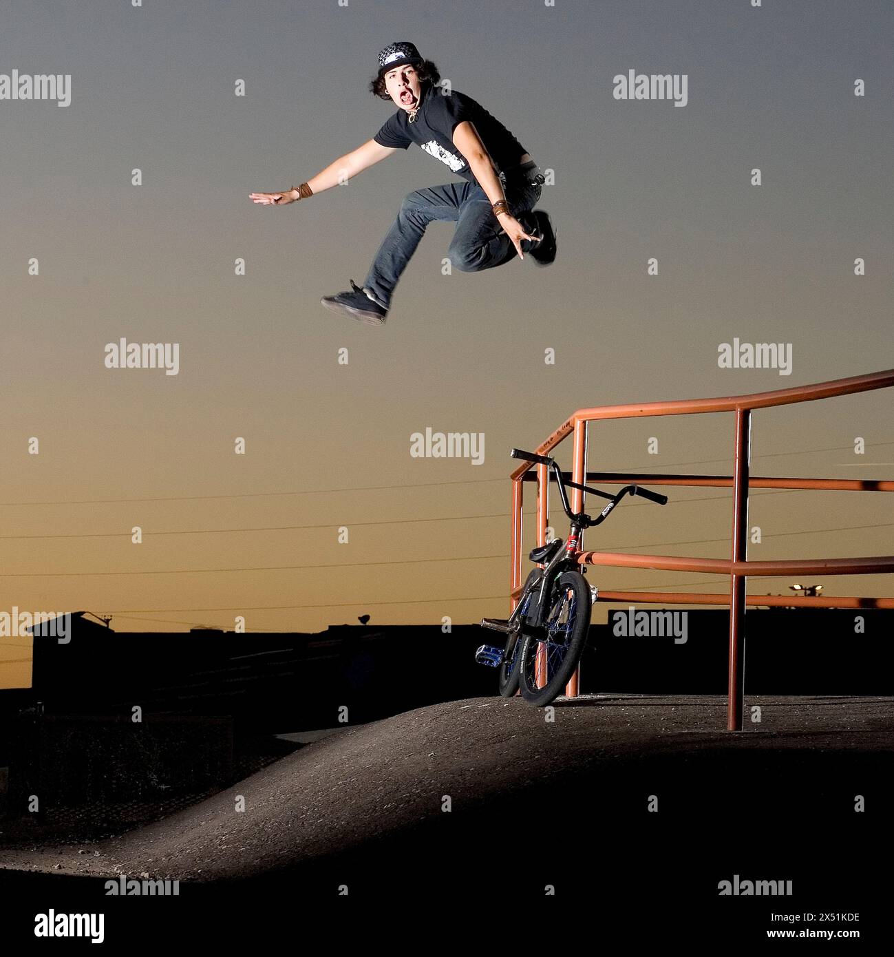 Bicycle rider mexico hi-res stock photography and images - Alamy