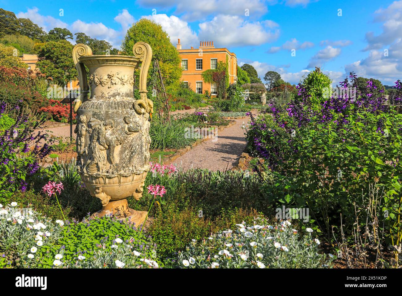 The gardens at Killerton House, an 18th-century house in Broadclyst ...