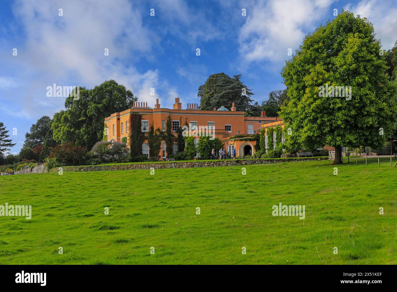 Killerton House, an 18th-century house in Broadclyst, Exeter, Devon ...
