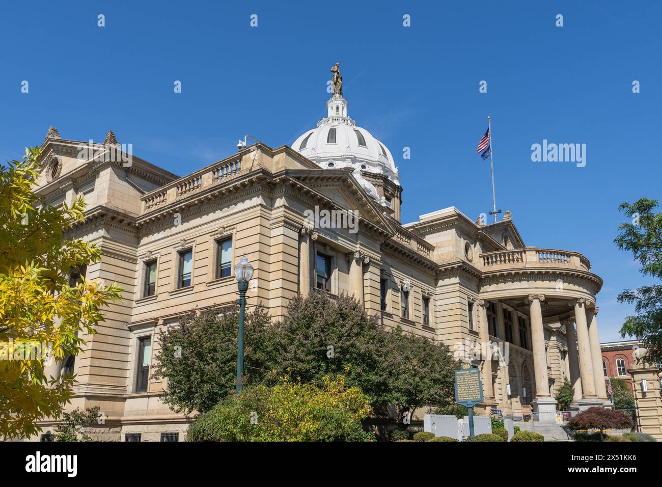 Washington, PA - Sept. 28, 2023: This Washington County Courthouse's opening ceremony occurred ...