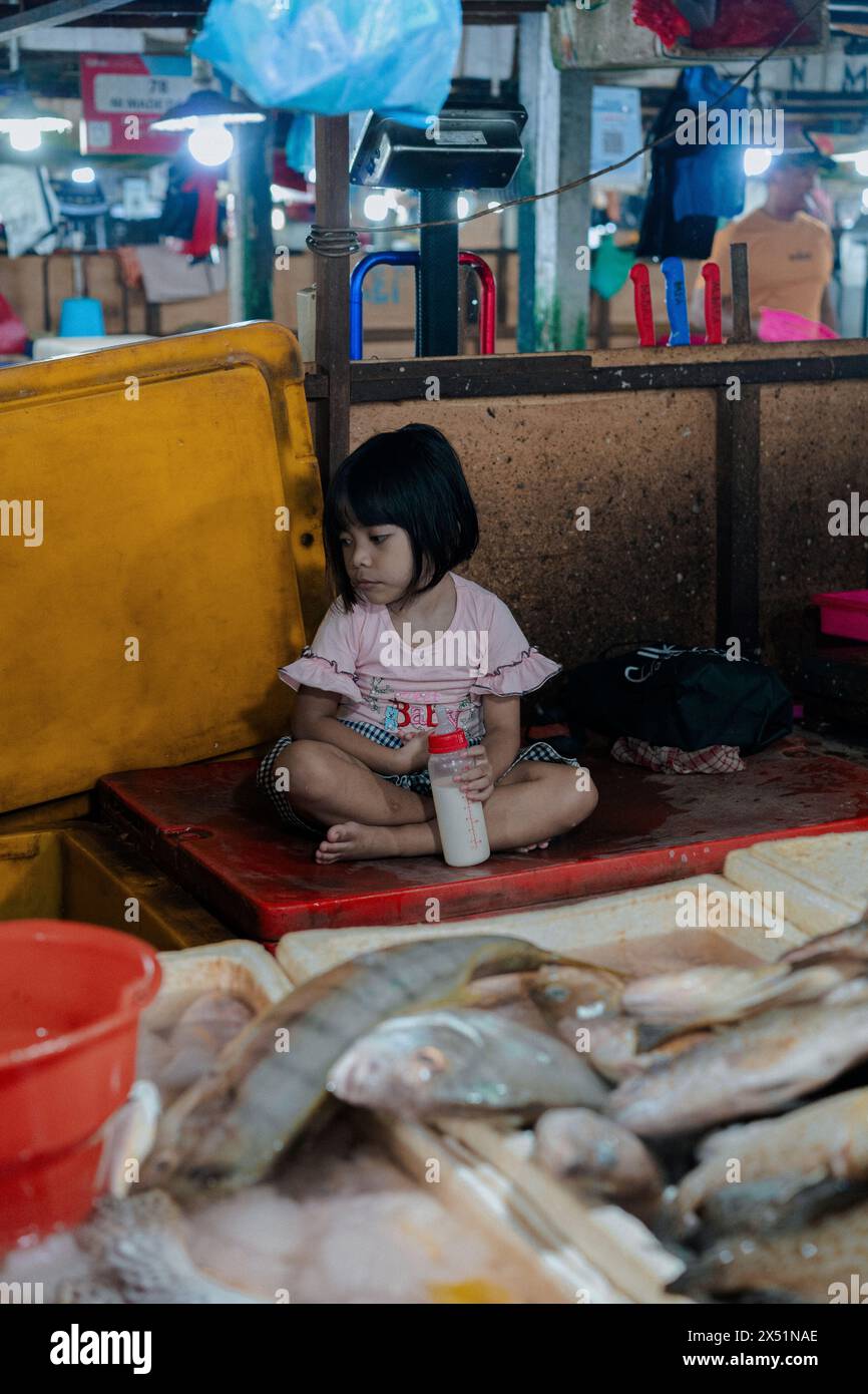 Fish market, atmosphere, Jimbaran, Bali Stock Photo - Alamy