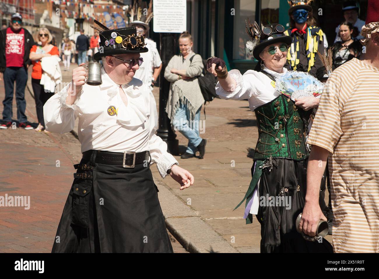 Sweeps Festival Rochester Kent Stock Photo - Alamy