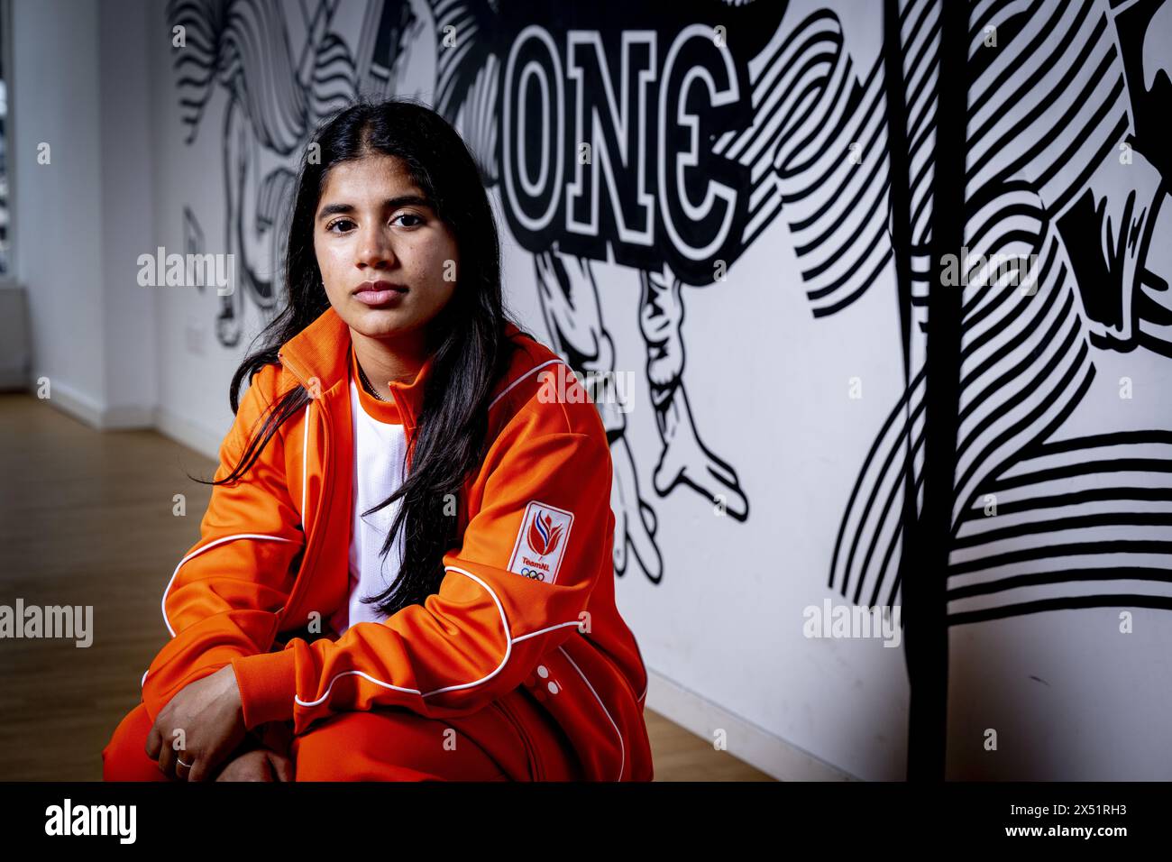 AMSTERDAM - Portrait of India Sardjoe, member of the Dutch Breaking ...