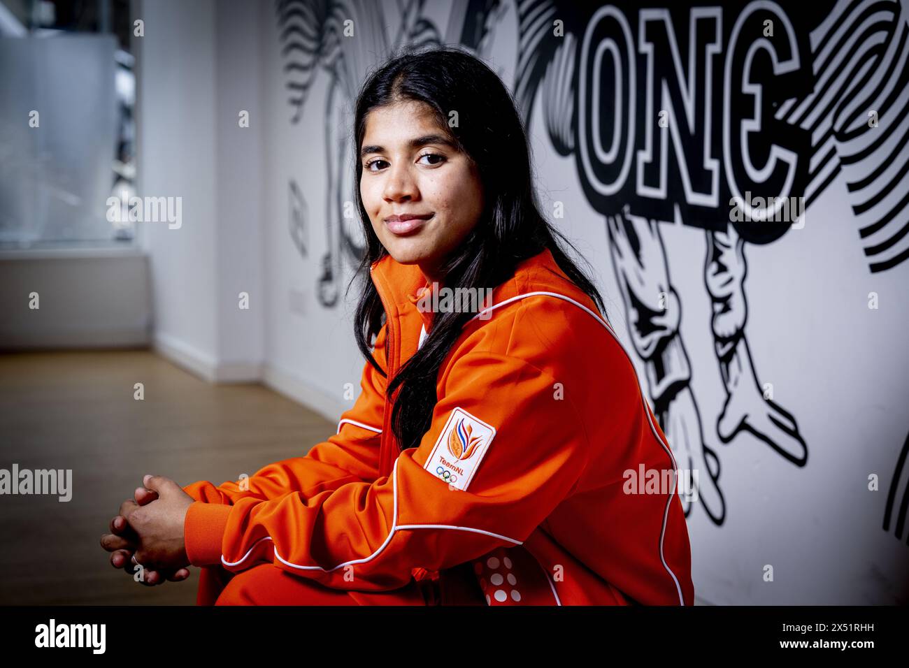AMSTERDAM - Portrait of India Sardjoe, member of the Dutch Breaking ...