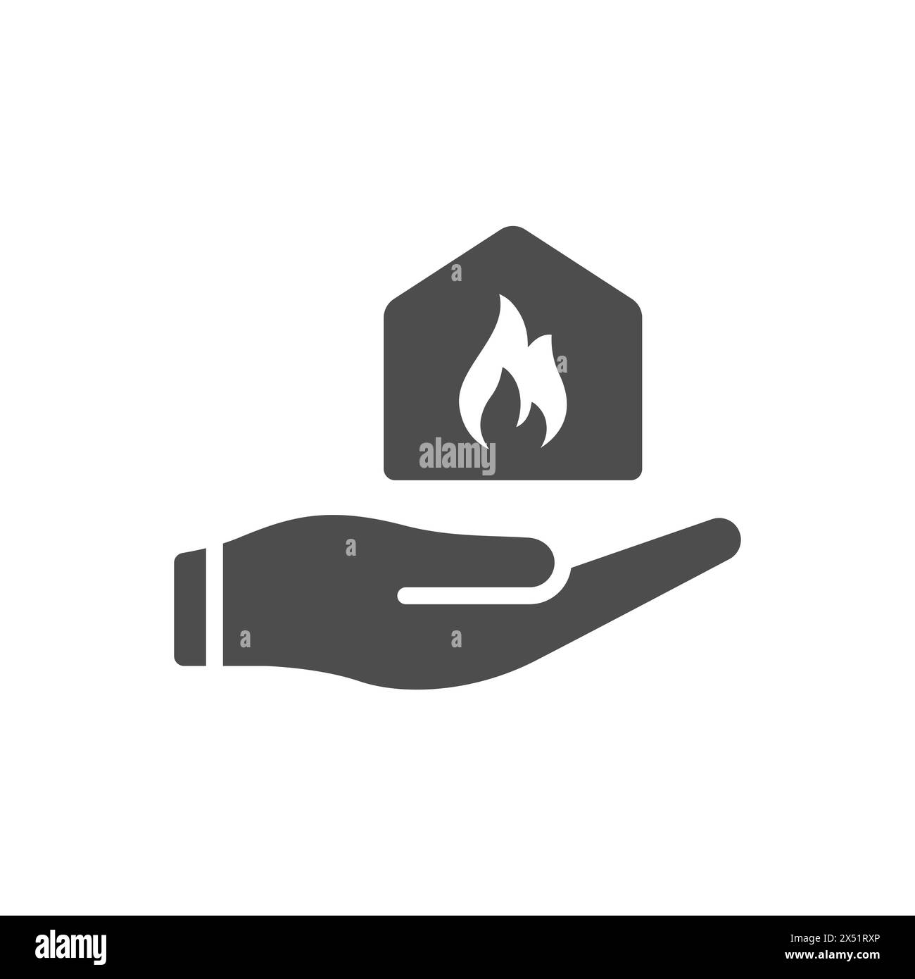 Silhouette fire design Black and White Stock Photos & Images - Alamy