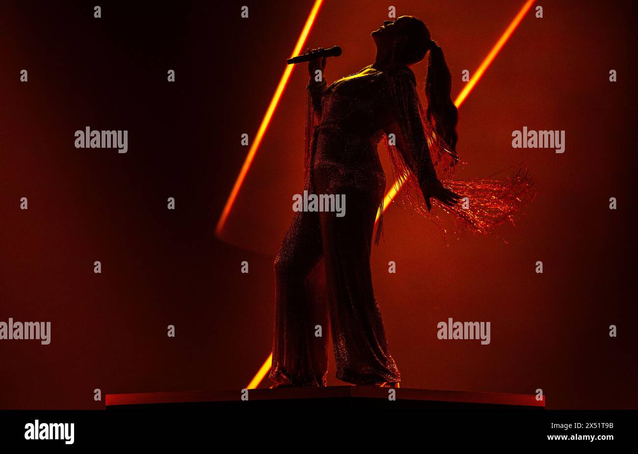 Malmo, Sweden. 06 May 2024, Sweden, Malmö: Luna from Poland performs ...