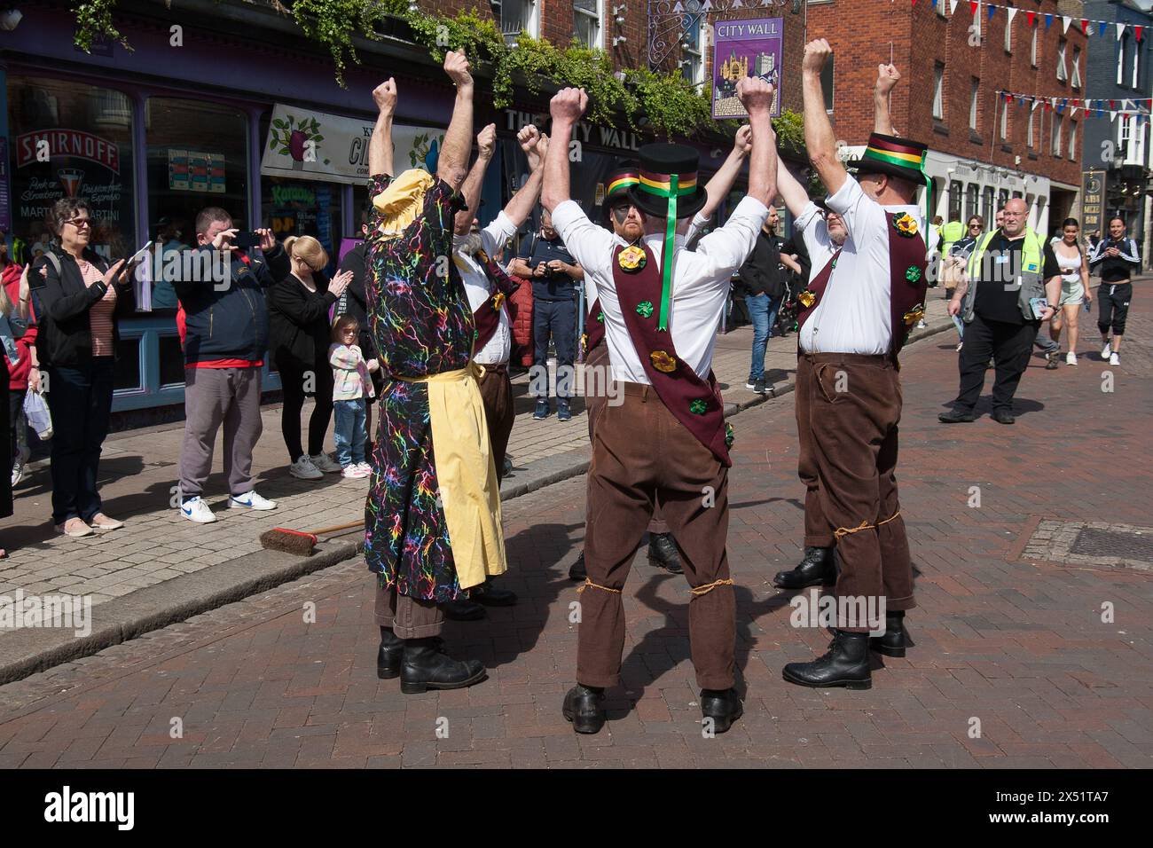 Sweeps Festival Rochester Kent Stock Photo - Alamy