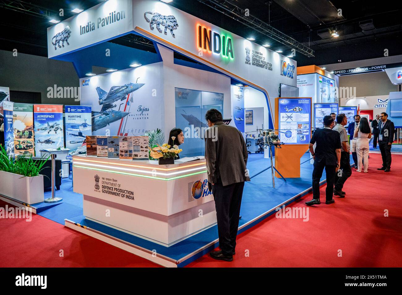 India pavilion booth hi-res stock photography and images - Alamy