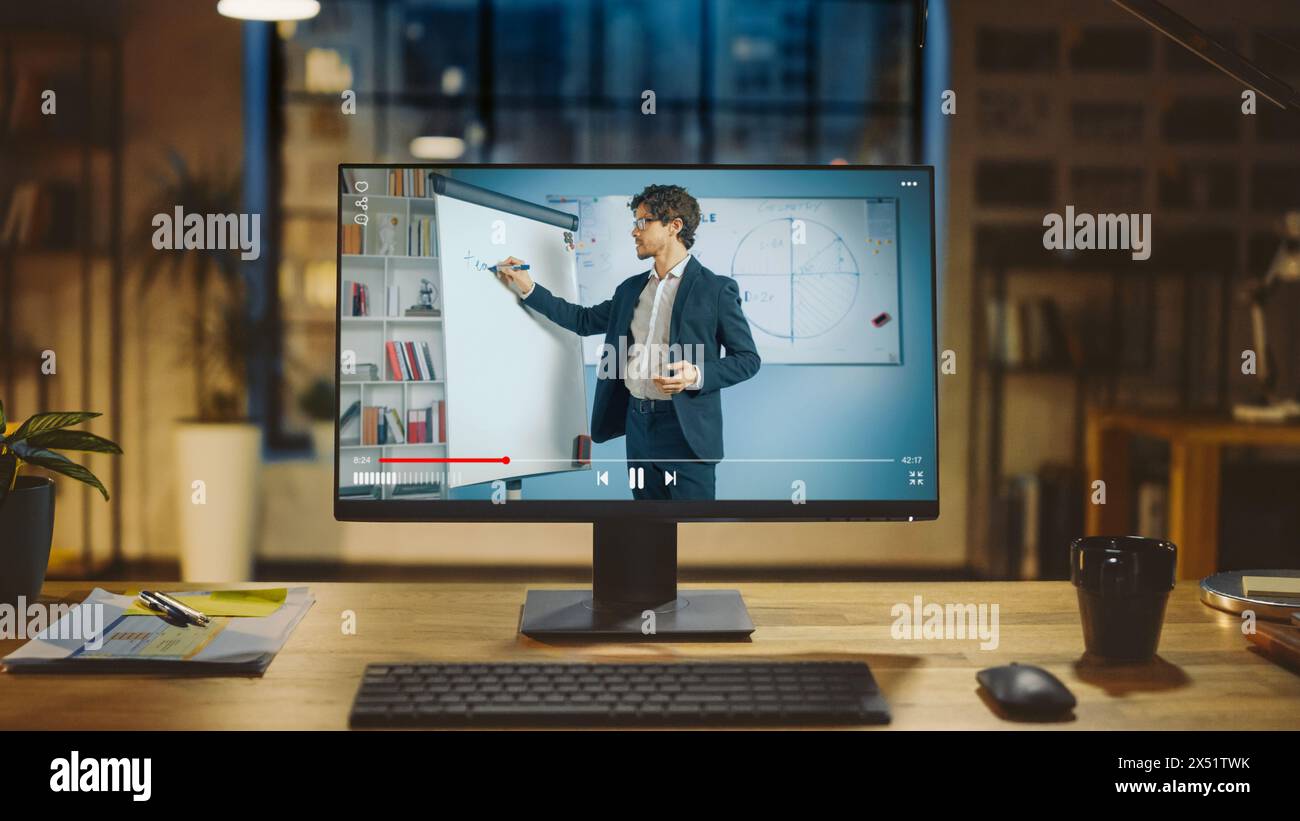 Geometry professor teacher hi-res stock photography and images - Alamy