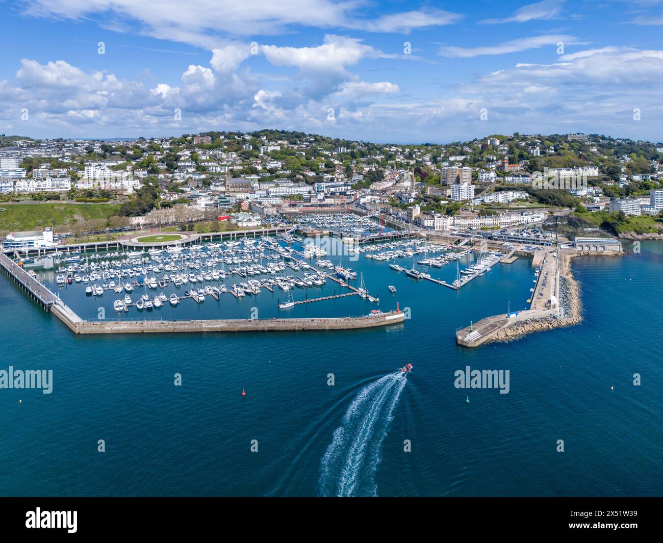 Toruqay harbour hi-res stock photography and images - Alamy