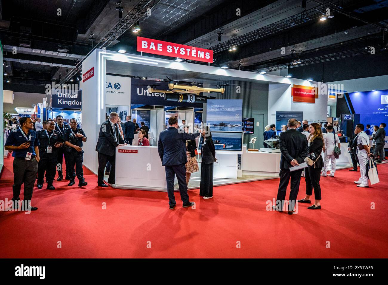 Bae system booth hi-res stock photography and images - Alamy