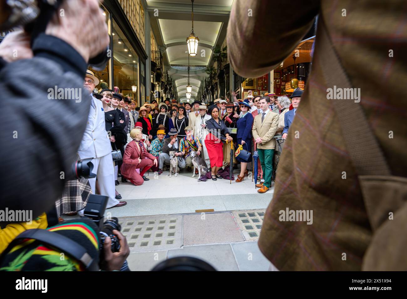 London, UK, 5th May 2024, The Fourth Grand Flaneur Walk took on Sunday ...