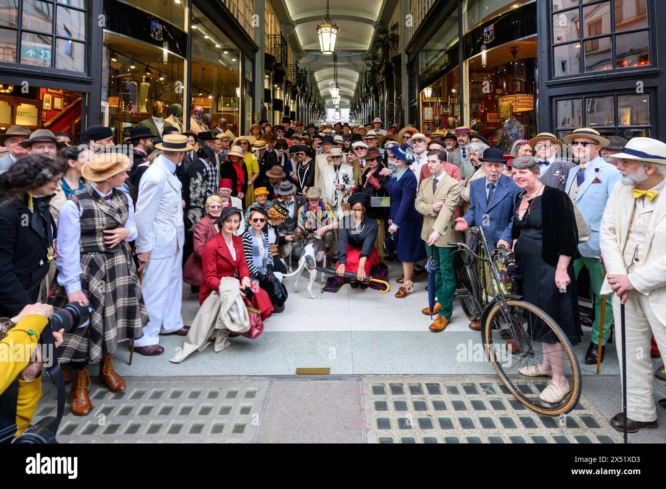 London, UK, 5th May 2024, The Fourth Grand Flaneur Walk took on Sunday ...