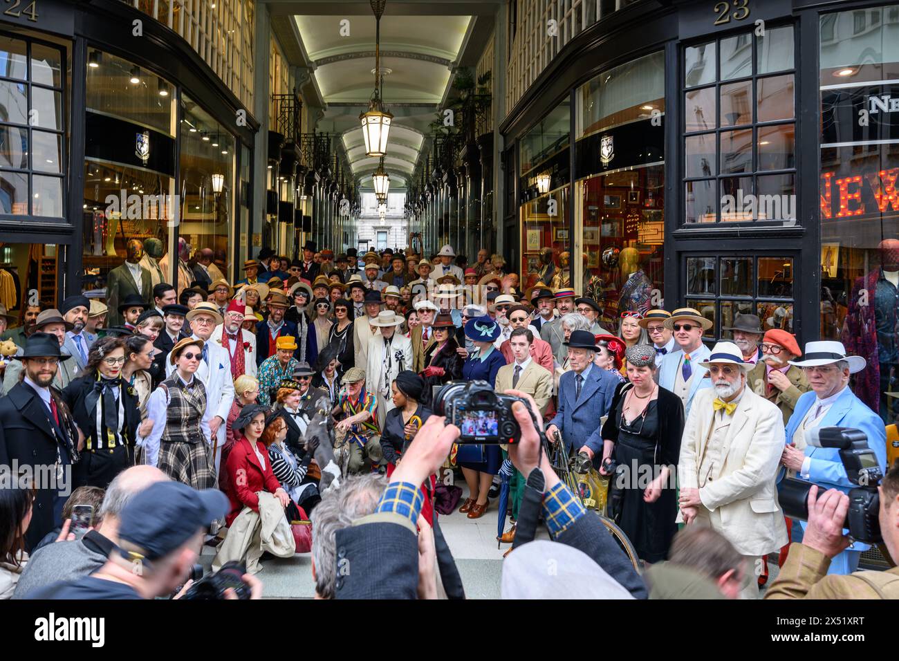 London, UK, 5th May 2024, The Fourth Grand Flaneur Walk took on Sunday ...