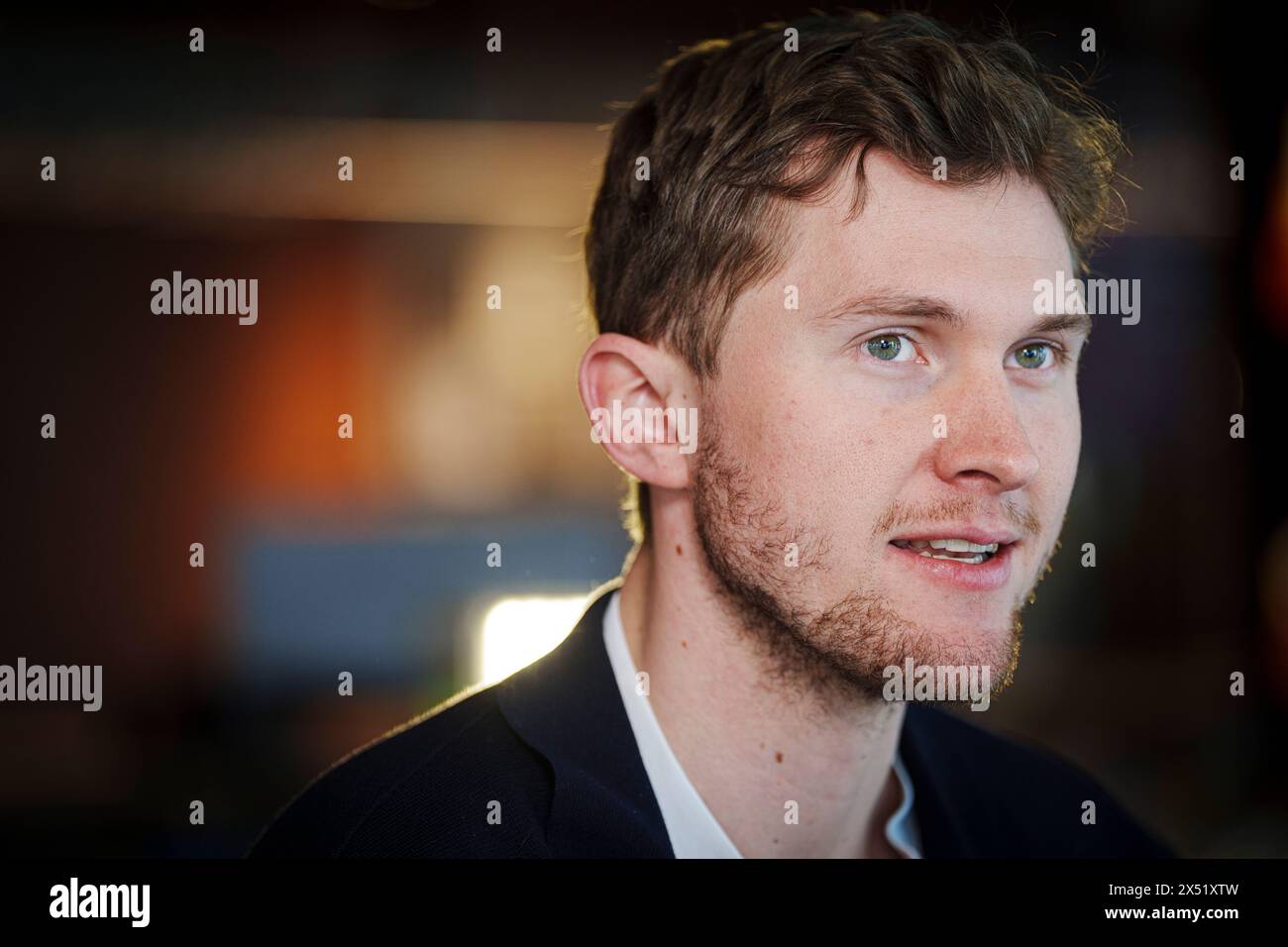 Copenhagen, Denmark. 06th May, 2024. Magnus Landin at a press ...