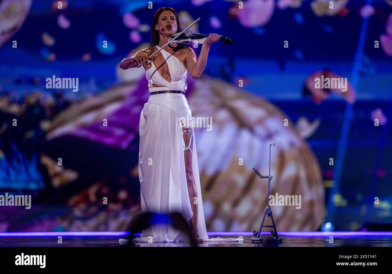 Malmo, Sweden. 06 May 2024, Sweden, Malmö: Natalia Barbu from Moldova ...