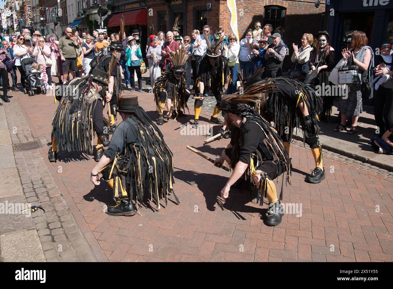 Sweeps Festival Rochester Kent Stock Photo - Alamy