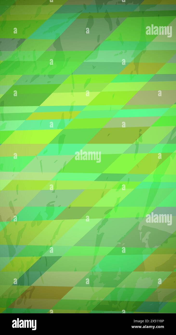 Abstract textured background with green colorful rectangles. Stories ...