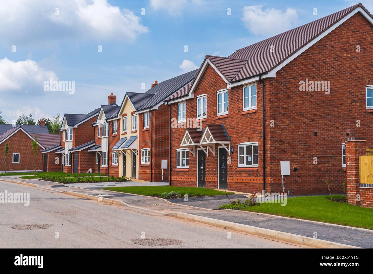 New build homes uk hi-res stock photography and images - Alamy