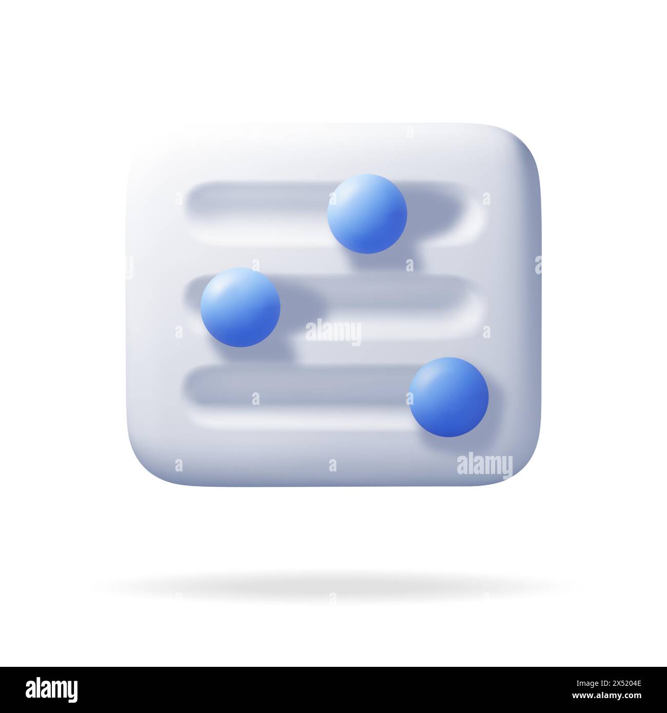 3D filter button icon isolated on white Stock Vector Image & Art - Alamy