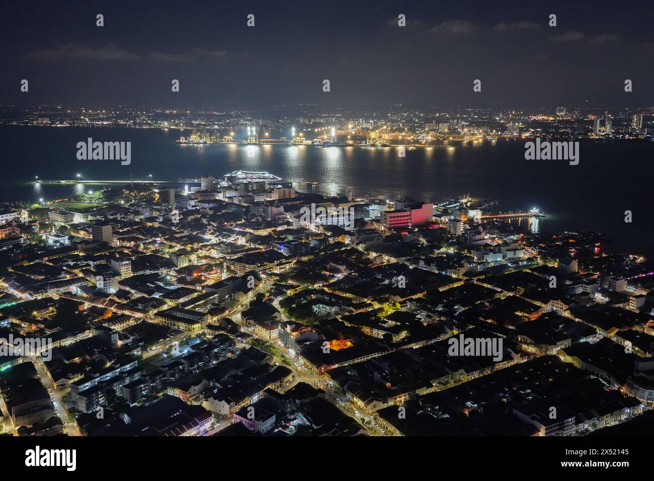 View the City of Georgetown on Penang Island in Malaysia Southeast Asia ...