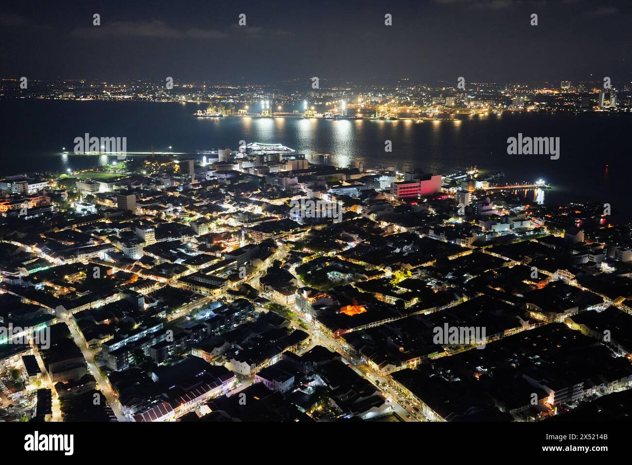 View the City of Georgetown on Penang Island in Malaysia Southeast Asia ...