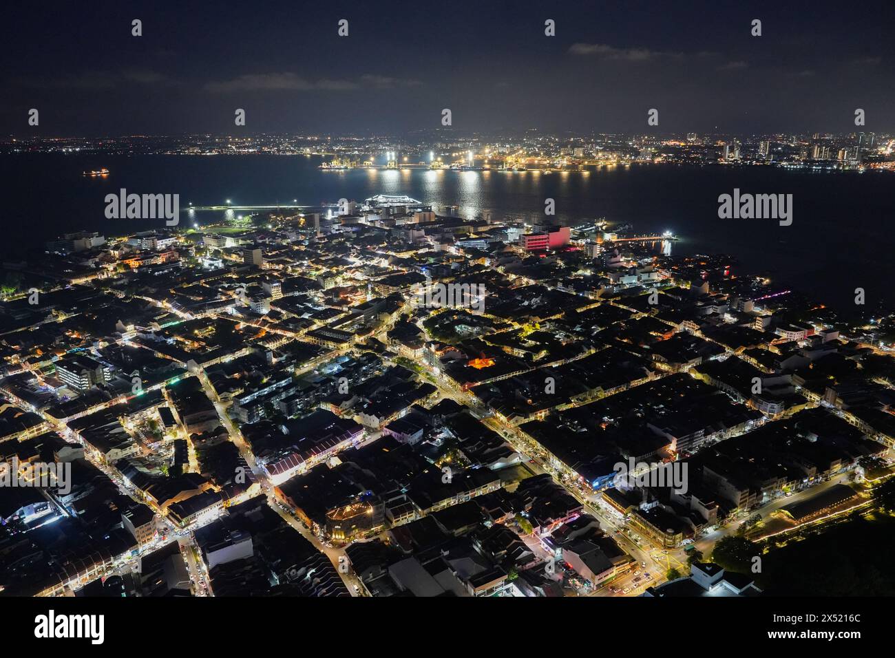 View the City of Georgetown on Penang Island in Malaysia Southeast Asia ...