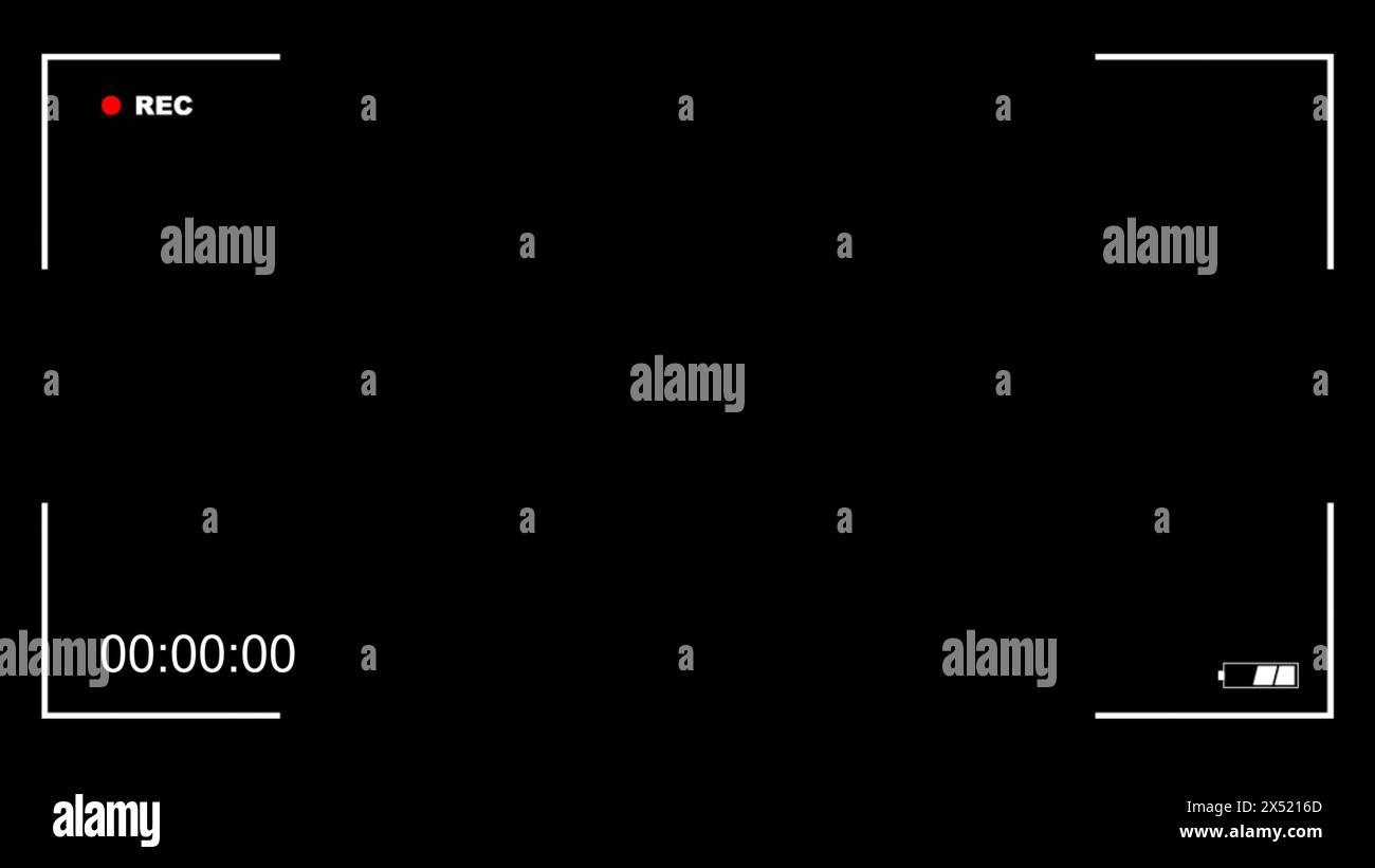 Video Recording frame layout viewfinder, Camera viewfinder, Video ...
