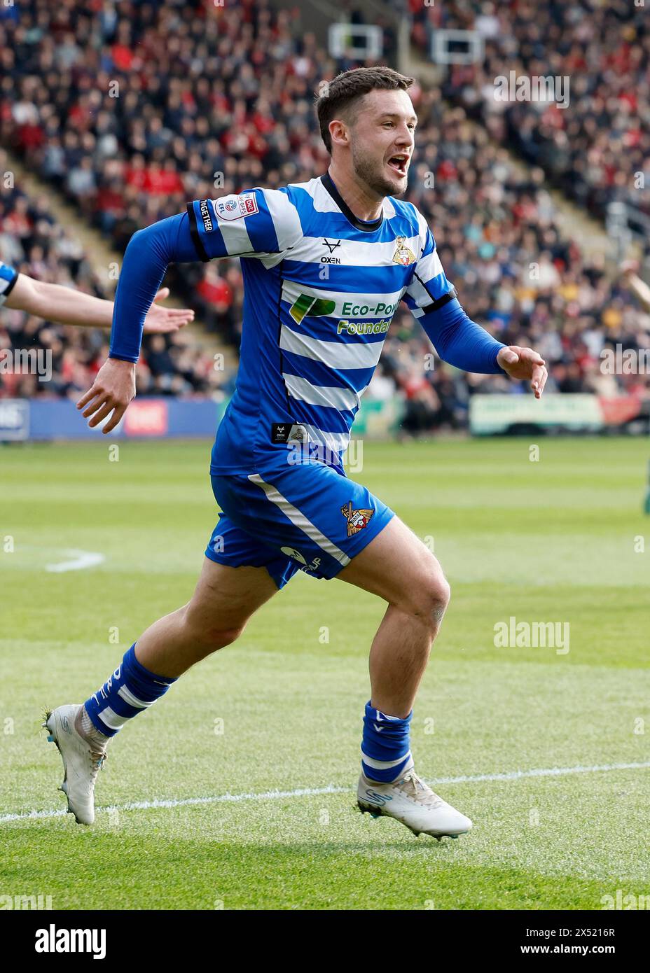 Doncaster Rovers Luke Molyneux celebrates after he scores the opening ...