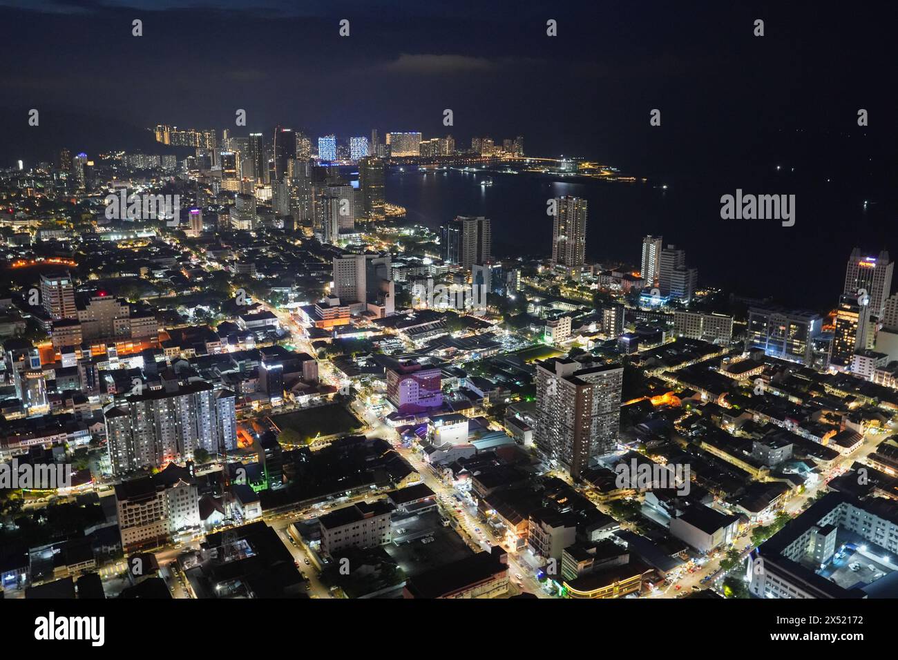 View the City of Georgetown on Penang Island in Malaysia Southeast Asia ...