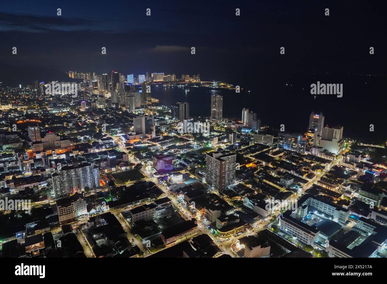 View the City of Georgetown on Penang Island in Malaysia Southeast Asia ...