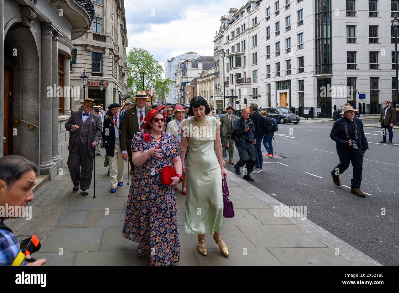 London, UK, 5th May 2024, The Fourth Grand Flaneur Walk took on Sunday ...
